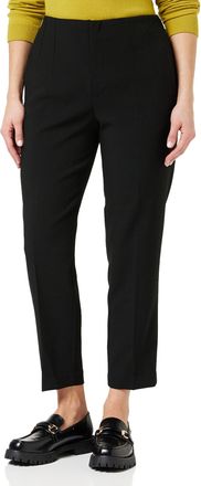 Benetton Damen 4XHW55A94 Hose, Schwarz 100, 38