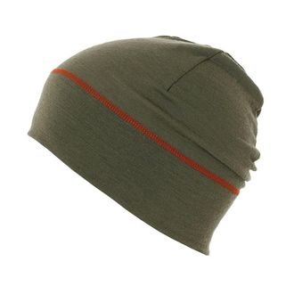 Matt Light Merino Wool Beanie Strickm&uuml;tze (Oliv)