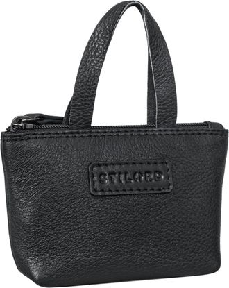 STILORD Laura Mini Schlüsseletui Damen Leder Schlüssel-Tasche Extra Kleine Münzbörse Kleingeld Geldbörse Leder RFID Schutz und Lieferung in Geschenkbox, Farbe