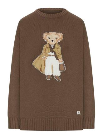 Polo Ralph Lauren Pull Col Rond - Couleur Chair