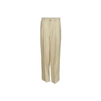 P.A.R.O.S.H. Wide Hosen - - Trousers - Damen - Beige - M