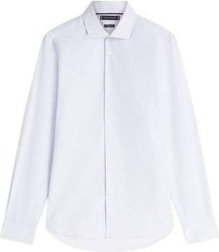 Tommy Hilfiger Chemise ray&eacute;e en coton et lin