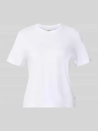 s.Oliver Red Label Regular Fit T-Shirt aus reiner Baumwolle