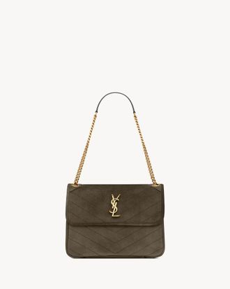 Saint Laurent Shoulder Bag - Taupe