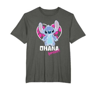 Disney Lilo & Stitch Ohana Forever Heart T-Shirt