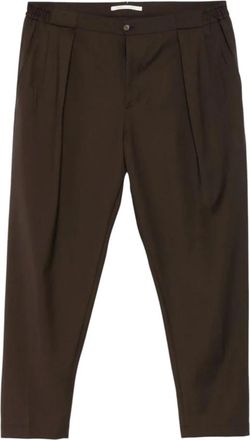 BRIGLIA 1949 Homme, Pantalons, Brun, Taille: L Pantalon Laine Marron C&egrave;dre