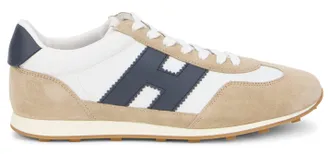 Hogan Mens Sneakers H699 Multicolour Leather Trainers