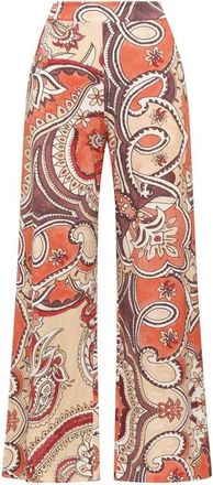 Maliparmi Maliparmi, Femme, Pantalons, Multicolore, Taille: 36 FR Hippie Lotus Pantalons