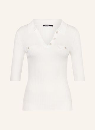 Marc Aurel Marc Aurel Strick-Poloshirt weiss