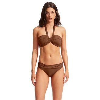 Seafolly Damen Bikinihose Seafolly Collective Twist Band Hipster