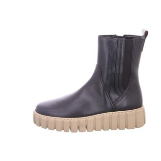 Gabor Chelsea Boot mit profilierter Plateausohle - - Shoes - Damen - Schwarzk - 40 EU