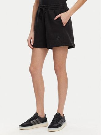 adidas Sportshorts ALL SZN Fleece JI6529 Schwarz Loose Fit