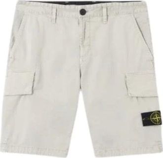 Stone Island Homme, Shorts, Gris, Taille: W33 Cargo Bermuda Shorts