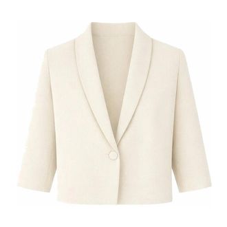 2-Biz Femme, Vestes, Beige, Taille: 44 FR Blazers