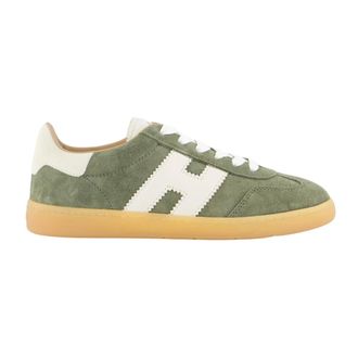 Hogan Femme, Chaussures, Vert, Taille: 38 1/2 EU Cool Baskets &agrave; Lacets