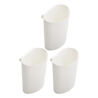 Artibetter TOKIDNY 3 St&uuml;ck Teiliges H&auml;ngendes Aufbewahrungsk&ouml;rbchen aus Kunststoff Kompakt und Multifunktional f&uuml;r Rollwagen in K&uuml;chen Sch&ouml;nheitssalons und Welln