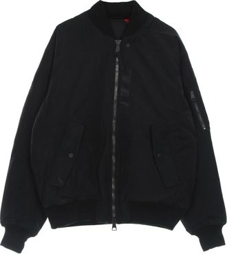 Nike Jordan Homme, Vestes, Noir, Taille: XL Veste Rembourr&eacute;e R&eacute;versible Ma-1 Noir/Rouge