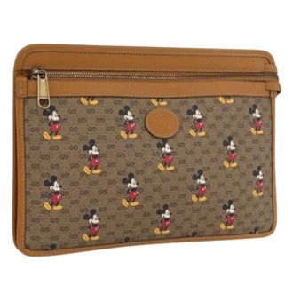 Gucci Pochette Pre-owned - Femme - Pre-owned - Beige - Taille: ONE Size
