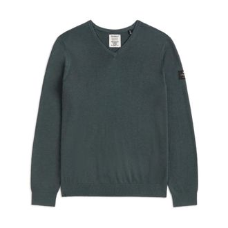 Ecoalf Ferro V-Ausschnitt Strickware - - Knitwear - Herren - Gr&uuml;n - XL