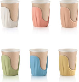 Guzzini Tierra Becherhalter, mehrfarbig, 6 Stück