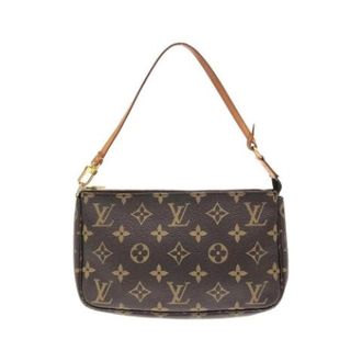 Louis Vuitton Pochette Pouch Pre-owned - Femme - Pre-owned - Brun - Taille: ONE Size