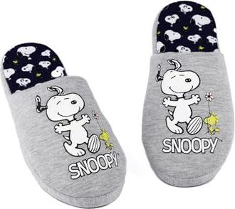 Peanuts Snoopy Pantoufles pour femmes | Vacances dhiver Classic Cartoon Snoopy et Woodstock Character Kidult Merchandise