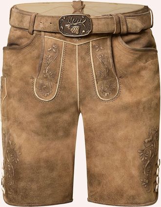 Spieth & Wensky Trachten-Lederhose Everest braun