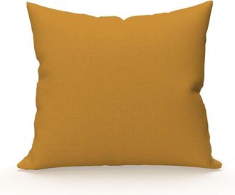 Soleil d'Ocre Soleil dOcre Kissenbezug, Baumwolle, Gelb, 63 x 63 cm