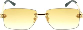 Bottega Veneta Sonnenbrille - - Accessories - unisex - Gelb - ONE SIZE