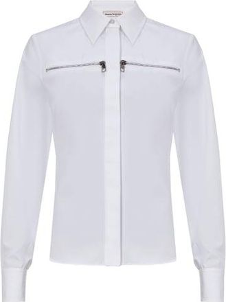 Alexander McQueen Chemise en coton