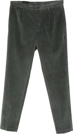 Michael Coal Cordhose mit Falten - Grün