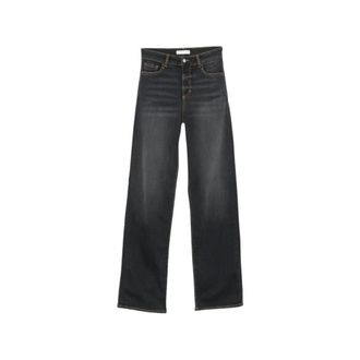 Icon Denim Los Angeles Jean Droit - Femme - Jeans - Noir - Taille: W25