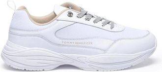 Tommy Hilfiger Femme, Chaussures, Blanc, Taille: 42 EU Chunky Runner