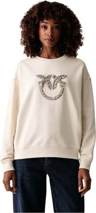 Pinko Pinko - SweaT-shirt Nelly - Femme - Sweatshirts et sweats &agrave; capuche - Beige - Taille: 36 FR