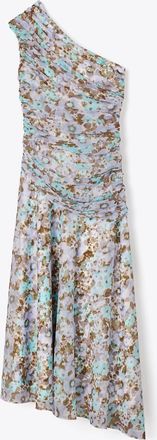 Tory Burch Damen Einschultriges Kleid mit Print