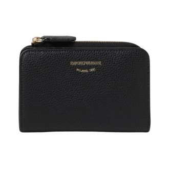 Emporio Armani Kompakte Geldb&ouml;rse mit Rei&szlig;verschluss - - Accessories - Damen - Schwarzk - ONE SIZE