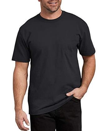 Dickies Mens Short Sleeve Heavweight Crew Neck Big-Tall