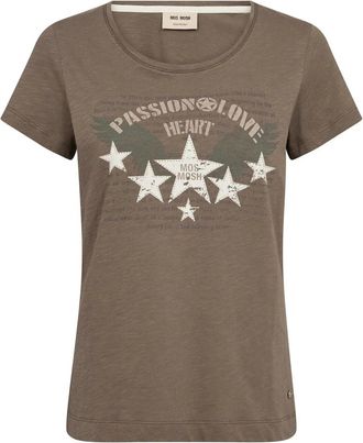 Mos Mosh MOS Mosh, Femme, Tops, Brun, Taille: 42 FR T-Shirt