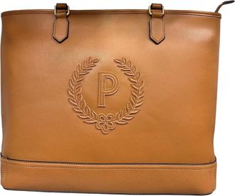 Pollini Femme, Sacs, Brun, Taille: ONE Size Tote Bags