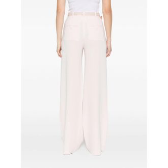 Max Mara Straight Leg with Matching Belt Trousers - Pink