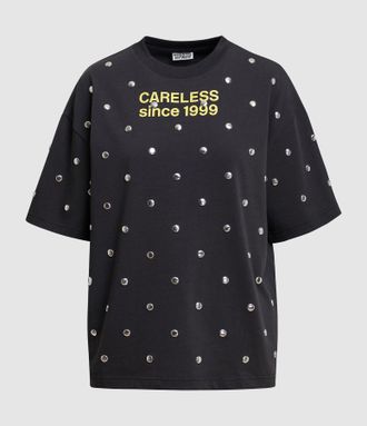 Essentiel Tee Shirt Kourse Jaune Noir