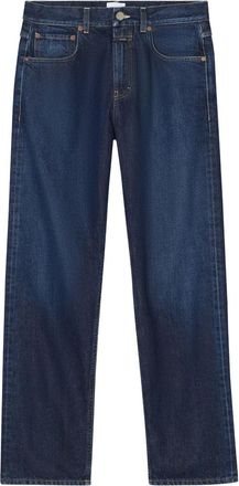 Closed Straight-Leg-Jeans mit hohem Bund - Blau
