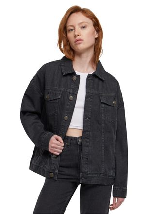 Urban Classics Damen Jeansjacke Ladies Oversized 90s Denim Jacket, Jeansjacke für Frauen, im Retro-Style, Oversized Fit, Größen XS-5XL