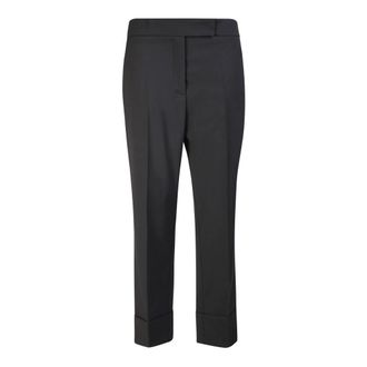 Blanca Vita Femme, Pantalons, Noir, Taille: 40 FR Pantalon Noir Taille Haute Ajust&eacute;