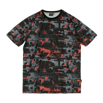 Dolly Noire Glitch Camo Tee - - Sport - Herren - Mehrfarbig - XL