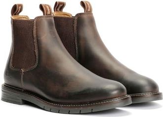 Tower London Harbour Leather Bottines Chelsea pour homme Marron fonc&eacute;, marron, 42 1/3 EU