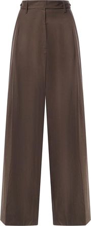 Magda Butrym Casual Hose - Braun