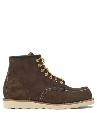 Red Wing Shoes Stiefel - 8836 Classic Moc Toe Lace-Up Ankle Boots - Gr. 10_5 - in Schwarz - f&uuml;r Damen