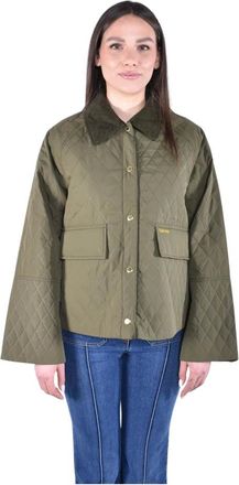 Barbour Femme, Vestes, Vert, Taille: 38 FR Kirby Quilted Jacket