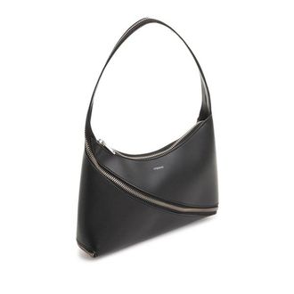 Coperni Lederbaguette -Tasche - schwarz